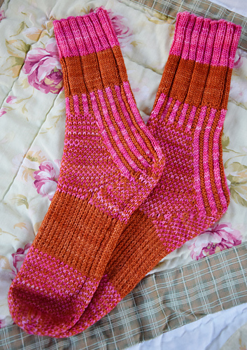 Ravelry: Wild Wool Trail Socks pattern by Jenjoyce Design