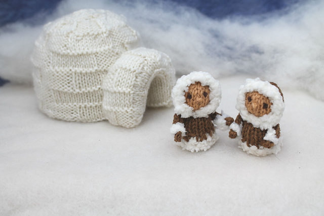 Ravelry: Igloo and Eskimo pattern by Sachiyo Ishii
