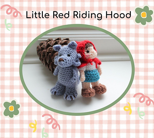 Ravelry: Little Red Riding Hood pattern by Sachiyo Ishii