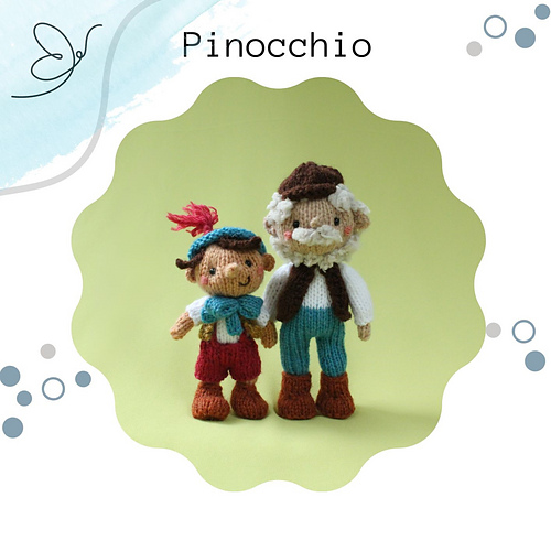 Ravelry: Pinocchio pattern by Sachiyo Ishii