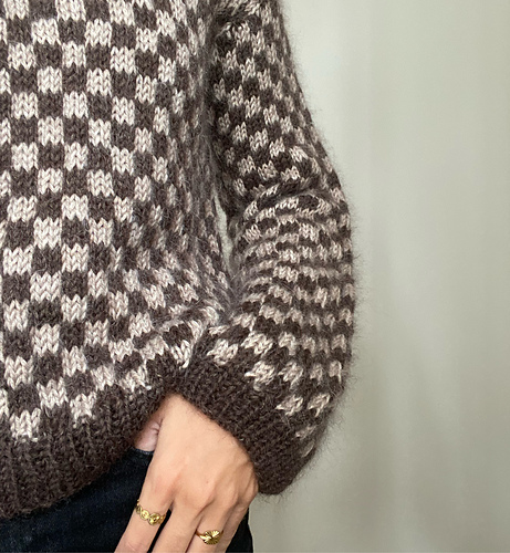 Ravelry: Chess Sweater pattern by Celina Dyhring