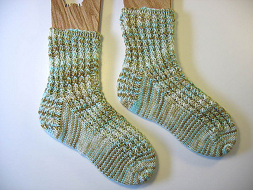 Ravelry: Ric-Rac Rib Socks pattern by Charlene Schurch and Beth Parrott