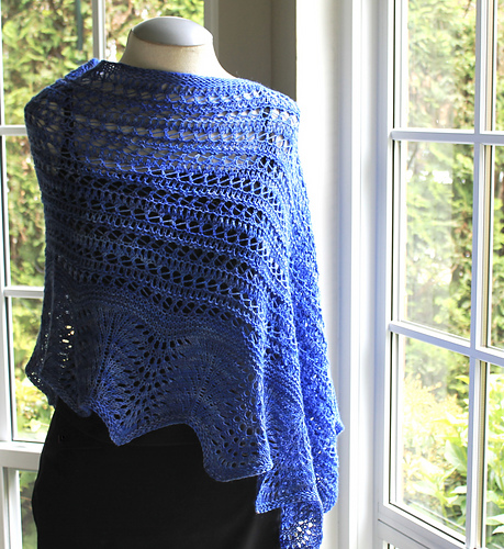 Ravelry: Silk Road Wrap pattern by Kate Lore Designs