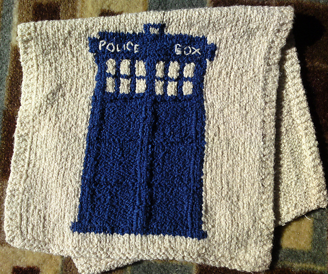 Ravelry: TARDIS chart pattern by Erin Jones