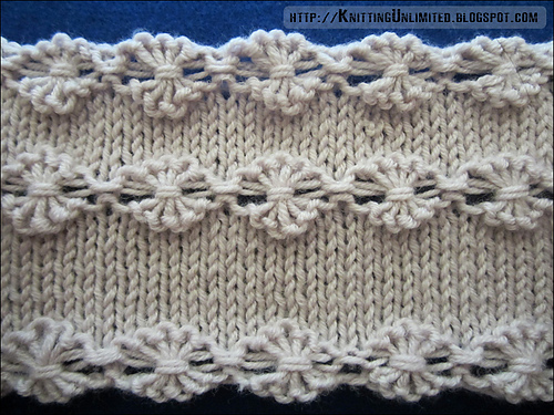 Ravelry: Flowers in a Row pattern by nalhcib