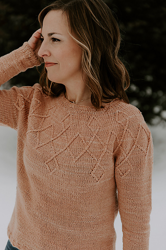 Ravelry: Winter Trellis pattern by Jill Zielinski