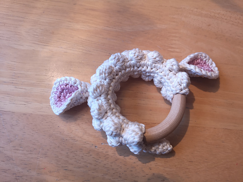 Ravelry: Lamb Teething Ring/Teether pattern by Adele Daisy Crochet