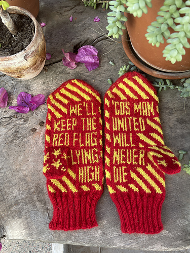 Ravelry: Manchester United pattern by knittinglotta