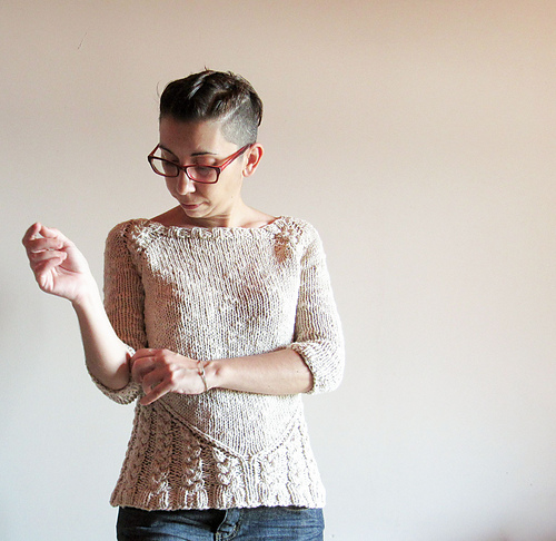 Ravelry: Grain of Sand Sweater pattern by Gabrielle Vézina