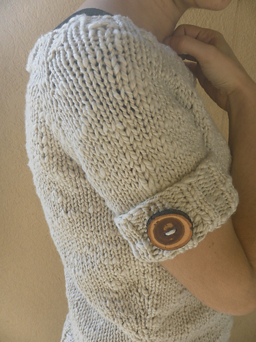 Ravelry: KnittingEla's Summery Buttery Buttony Sweater-y