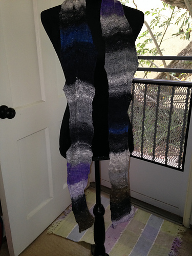 Ravelry: Float Flutter Fly Scarf pattern by Gretchen Tracy