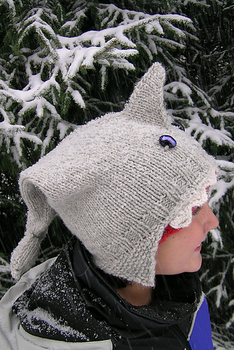 Ravelry: Shark Hat pattern by Allison MacAlister