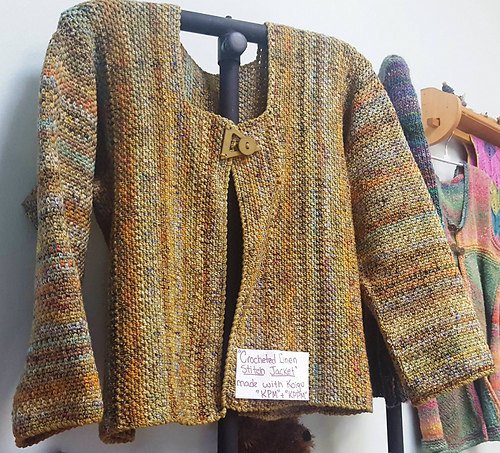 Ravelry: Linen Stitch Jacket-Crocheted pattern by Doreen L. Marquart