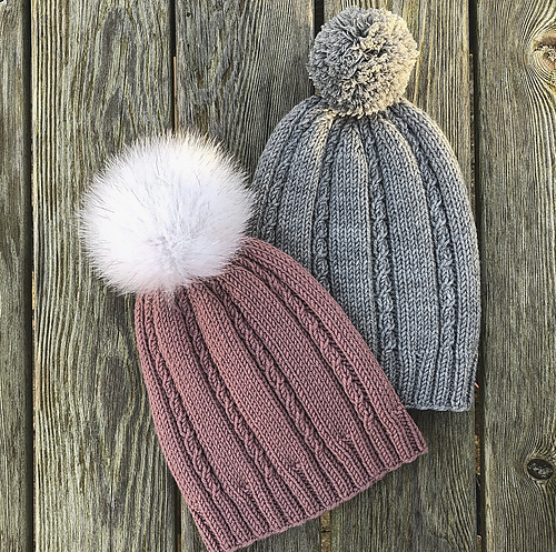 Ravelry: Twisted Hat - Snurre Hue / Lue pattern by Knitting for Sif