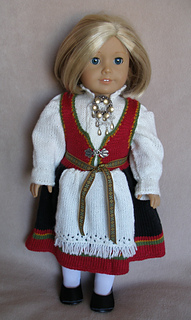 Ravelry: Norwegian Aust-Agder Bunad pattern by Ase Bence