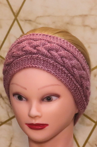 Ravelry: Braided cable headband pattern by Sunayana Negi