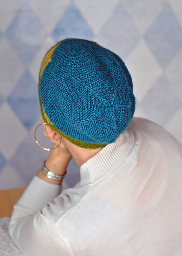 Ravelry: Garter Geometry Hat pattern by Knitwise Design