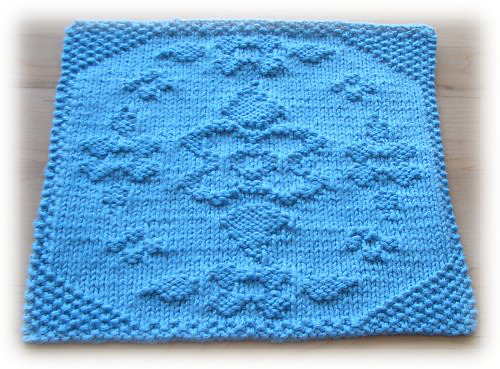 Ravelry: Forget-Me-Not Cloth pattern by Alli Barrett