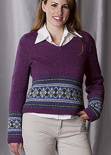 Ravelry: Fair Isle Sweater pattern by Louisa Harding