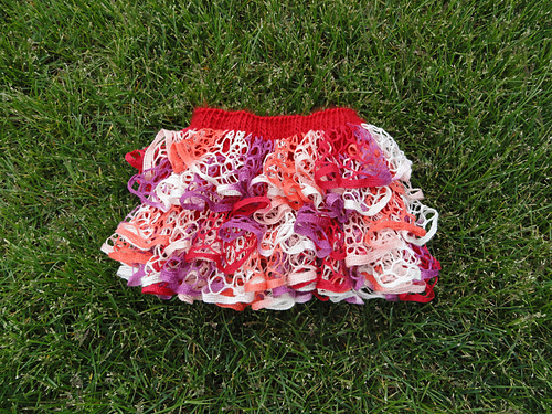 Ravelry: Ruffled Skirt pattern by Knockout Kreations
