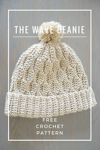 Ravelry: The Wave Beanie pattern by Picot Pals