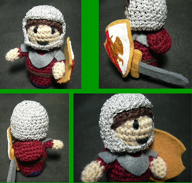 Ravelry: Medieval warrior pattern by Erika Gili