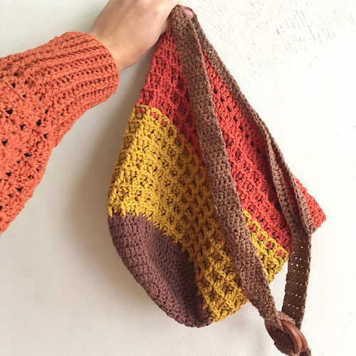 Ravelry: Belgian waffles bag pattern by Susy Knotsosquare