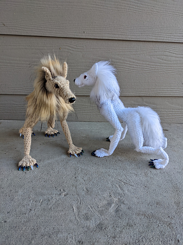 Ravelry: Werewolf pattern by Amber Donegan