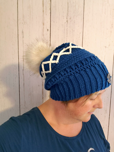 Ravelry: Randa Slouch Hat pattern by Faydra Kenning