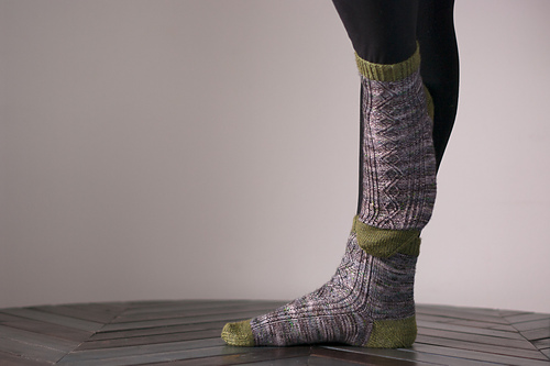 Ravelry: McCulloch Socks pattern by Knox Mountain Knit Co.