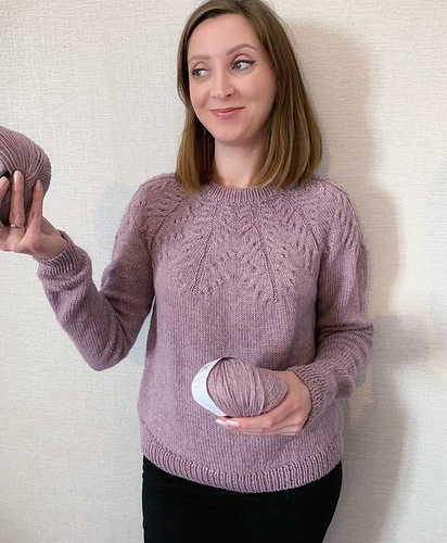 Ravelry: Margaritka sweater pattern by Olga Koltsova
