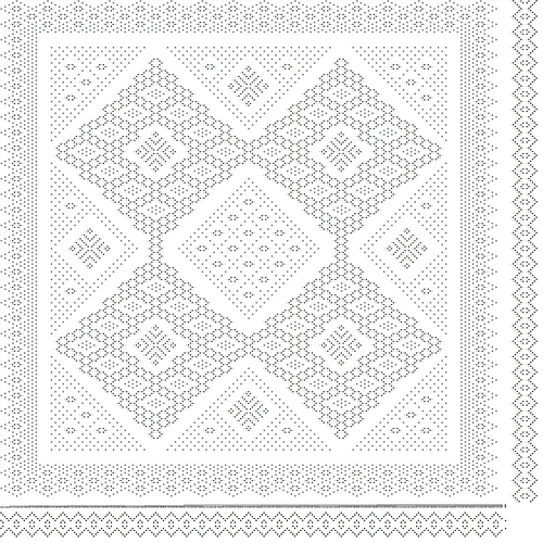 Ravelry: Native song square pattern by Svetlаnа Loginovа
