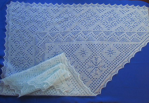 Ravelry: White Snow triangle pattern by Svetlаnа Loginovа