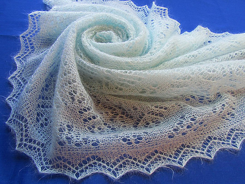 Ravelry: White Snow triangle pattern by Svetlаnа Loginovа