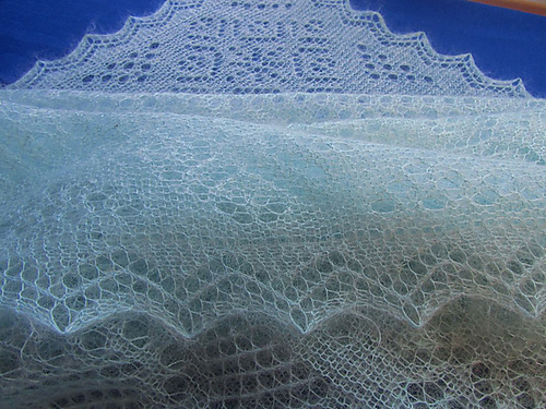 Ravelry: White Snow triangle pattern by Svetlаnа Loginovа