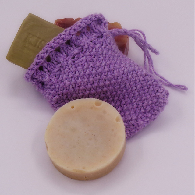 Ravelry: Spa Day Knitted Soap Sack pattern by Rose Tussing