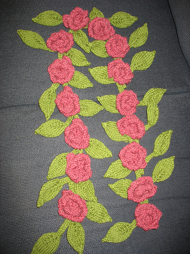 Ravelry: Lei Scarf in Jet pattern by Patons Australia