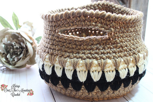 Ravelry: Diamond Basket pattern by Kris Moore