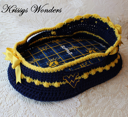 Ravelry: Large Moses Basket pattern by Kris Moore