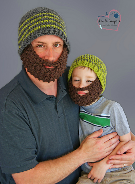 Ravelry: Bearded Dude Beanie pattern by Kristi Simpson