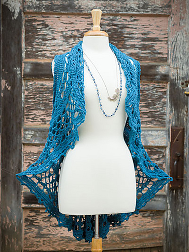 Ravelry: Flora Circle Vest pattern by Kristi Simpson