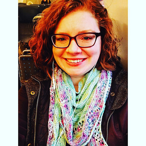 Ravelry: Endometriosis Shawl pattern by Caitlin Shepherd