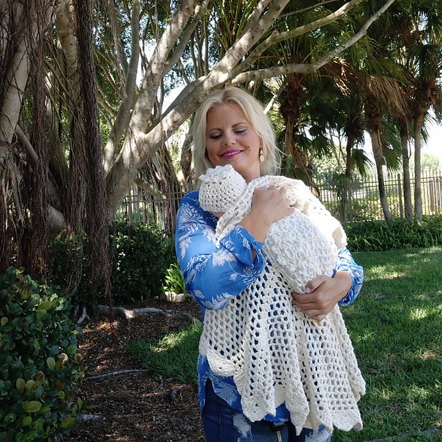 Ravelry: Baby Grace blanket pattern by Kristin Omdahl