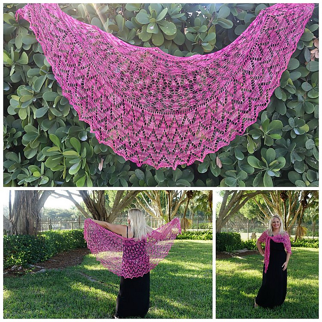 Ravelry: Be So Fine Lace Sampler Shawl pattern by Kristin Omdahl