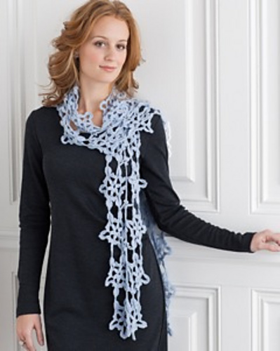 Ravelry: Snowflake Scarf pattern by Kristin Omdahl