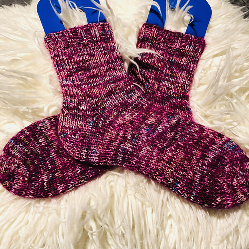 Ravelry: Fuzzy Socks pattern by Kristinistic Designs