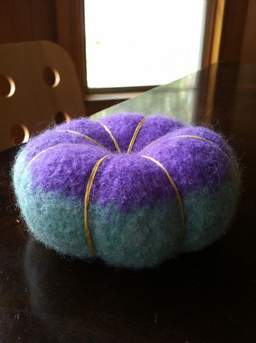 Ravelry: Felted Pin Cushion pattern by Jennifer Pace, Pipp's Purses
