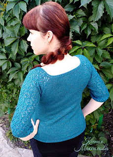Ravelry: Dragonfly jumper pattern by Ксения Максимова