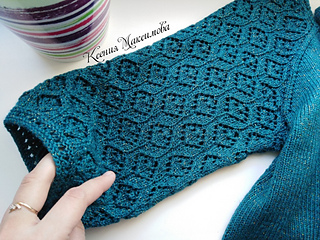Ravelry: Dragonfly jumper pattern by Ксения Максимова