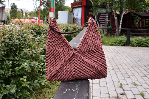 Ravelry: Bag Geometry pattern by KseniyaDesign